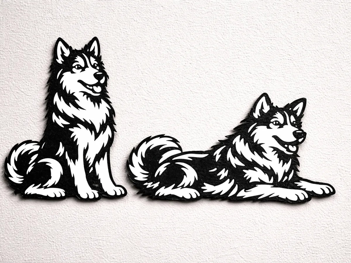 Husky decor - Free 3D Print Model - MakerWorld