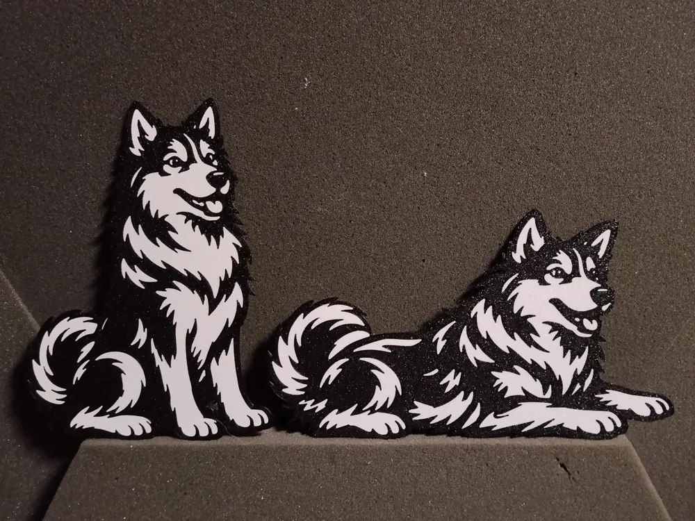 Husky decor - Free 3D Print Model - MakerWorld