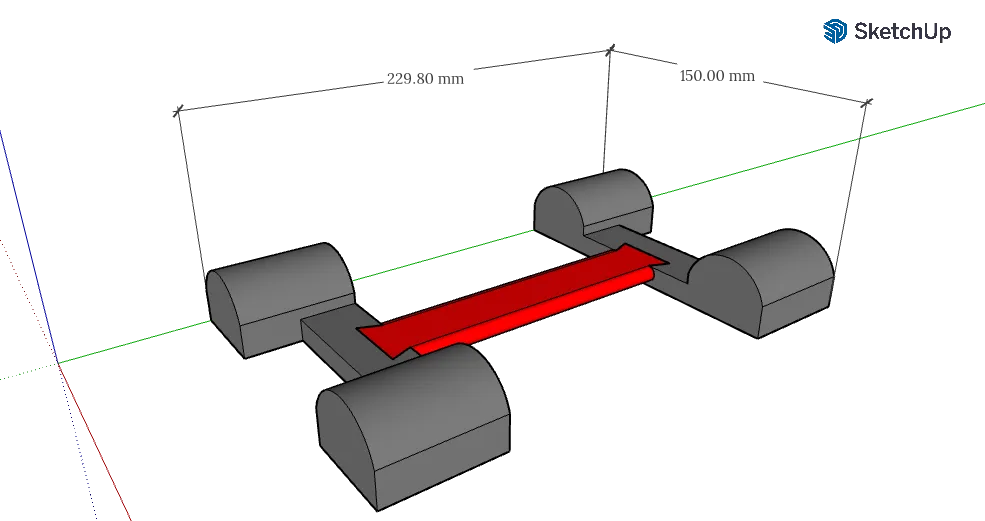 No roll , no bump "universal" dumbbell holder. by I.bet.I.can.print ...