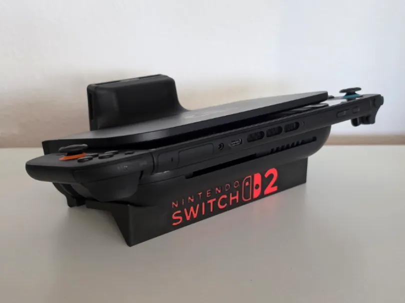 Nintendo Switch 2 - Dock Cooler (Lying) - Free 3D Print Model - MakerWorld