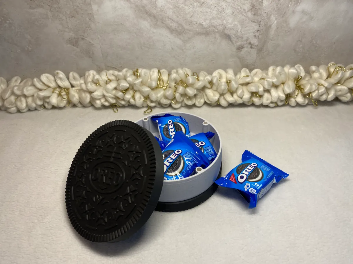 Oreo Cookie Container – Magnetic Lid by toughnutts MakerWorld: Download ...