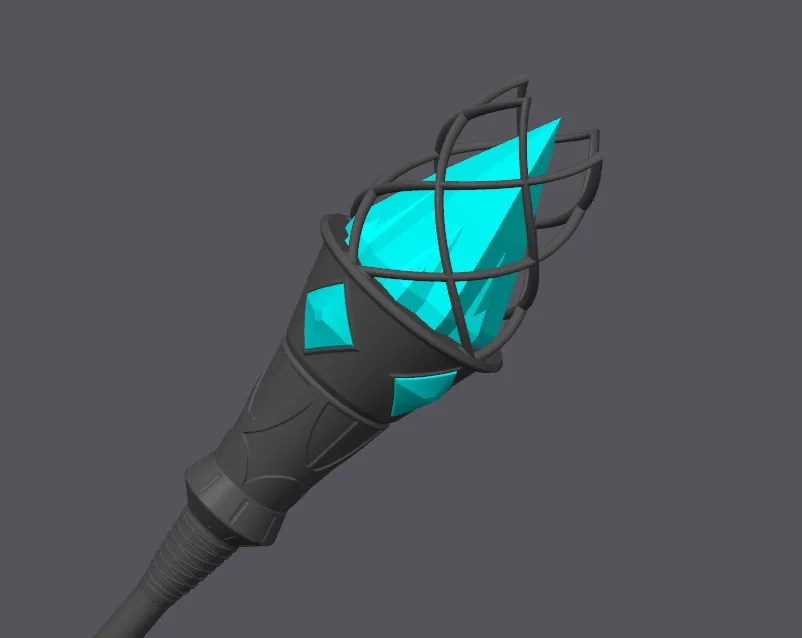 Wizard Staff Topper by Llambda MakerWorld: Download Free 3D Models
