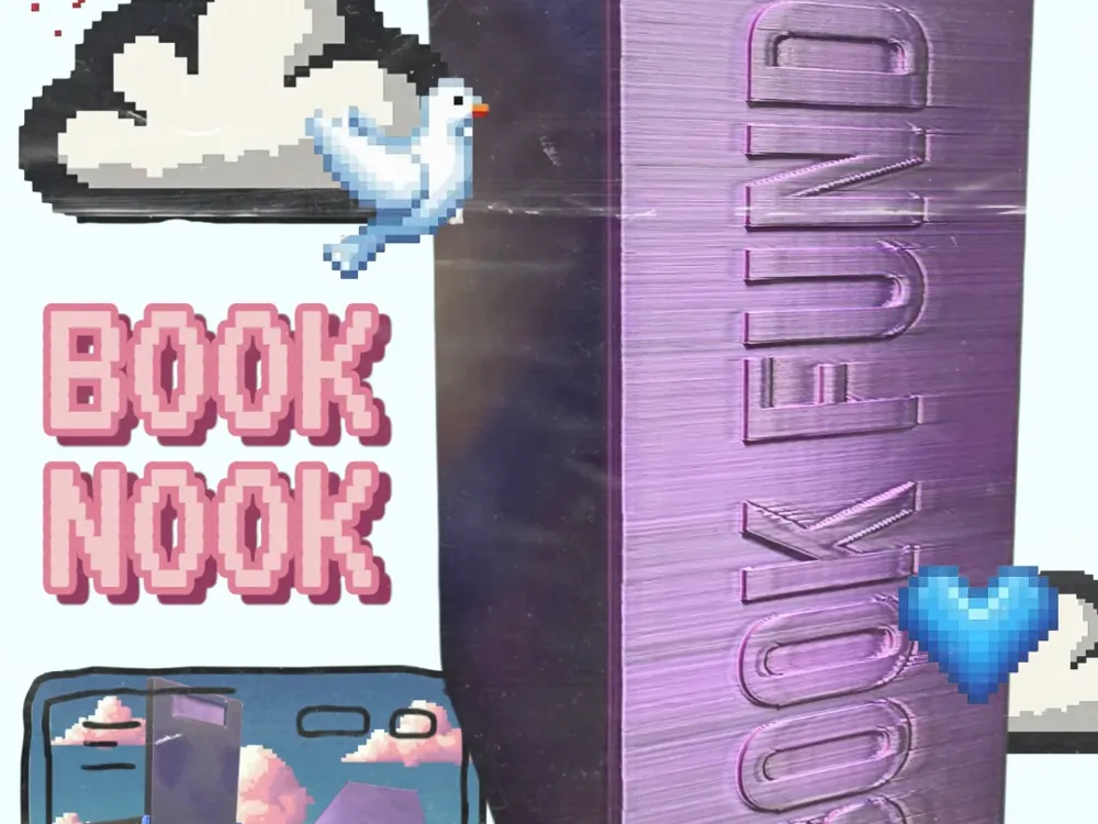 Book Fund Book Nook - Free 3D Print Model - MakerWorld