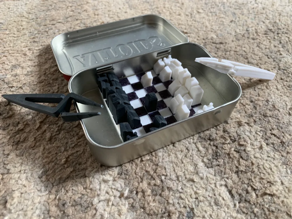 Altoid chess set by Ideas Unbound MakerWorld: Download Free 3D Models