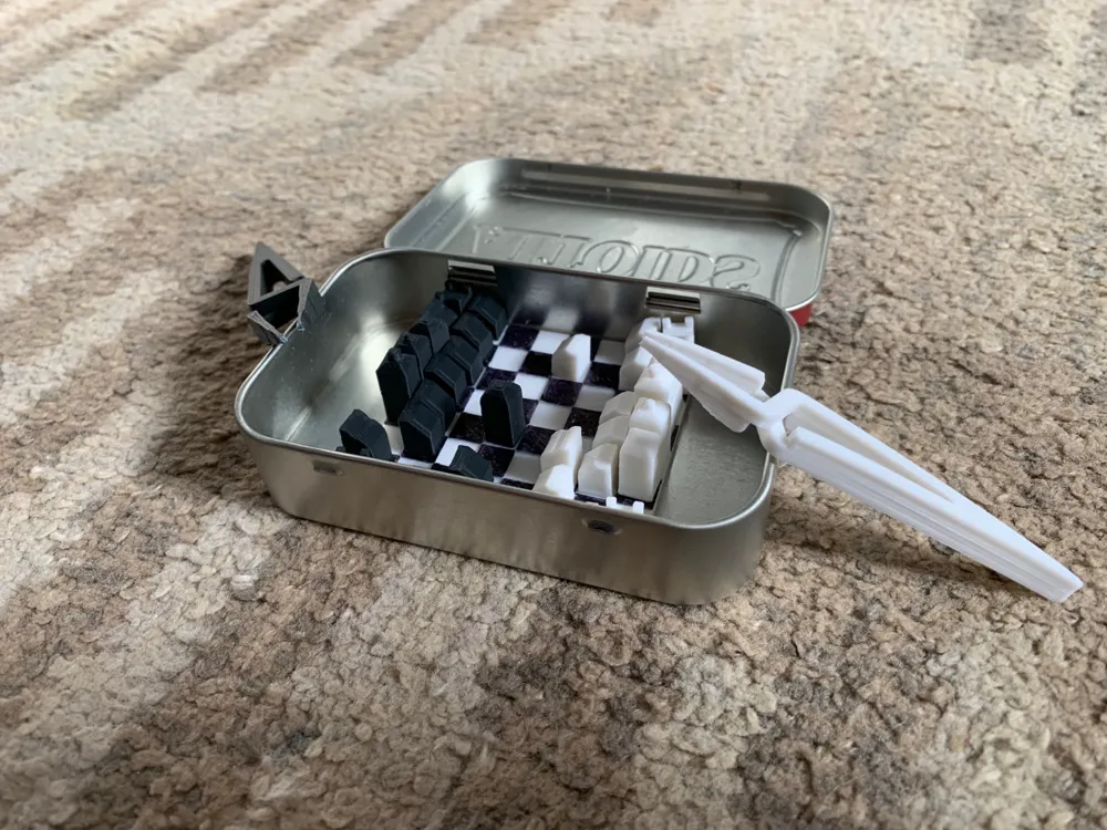 Altoid chess set by Ideas Unbound MakerWorld: Download Free 3D Models