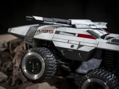 M35 Mako - Mass Effect - Free 3D Print Model - MakerWorld