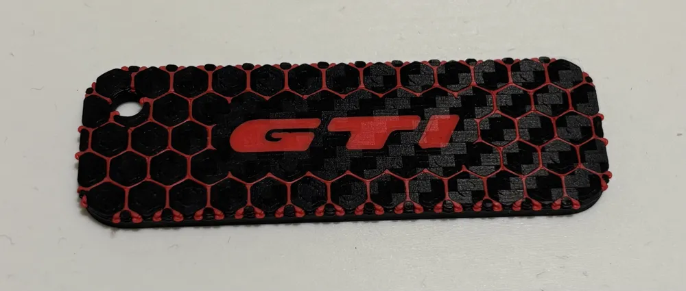 GTI Keychain - Free 3D Print Model - MakerWorld