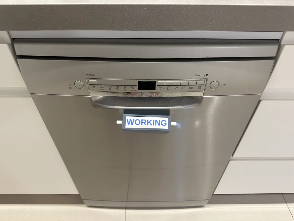 Magnetic Dishwasher Spinner Status Sign - 3 States by yanshay - MakerWorld