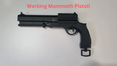 Working Fortnite Mammoth Pistol by Kirzon MakerWorld: Download Free 3D ...