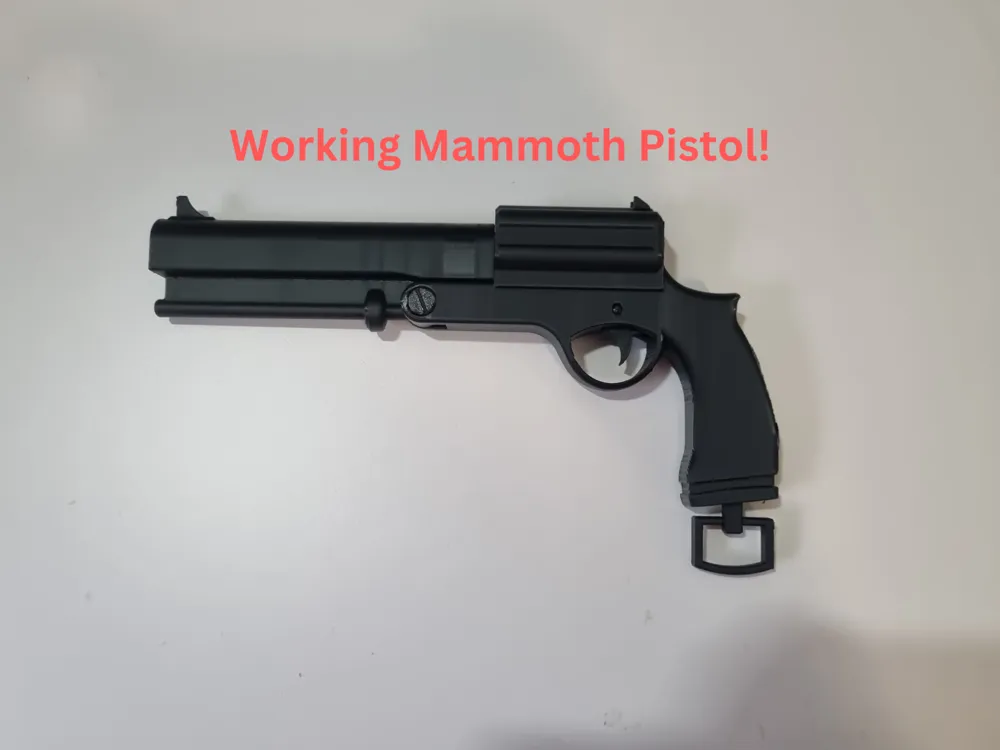Working Fortnite Mammoth Pistol by Kirzon - MakerWorld