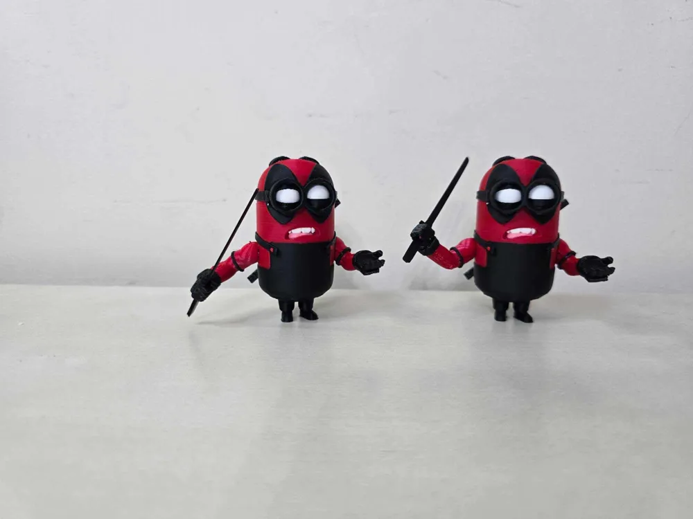 Deadpool Minion by E3d Printing MakerWorld: Download Free 3D Models