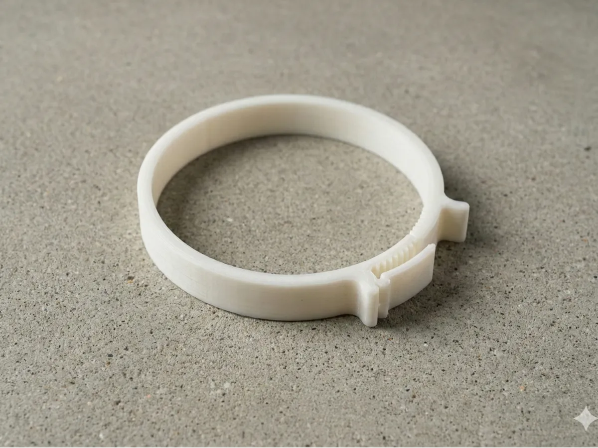 75mm 3인치 호스 클램프 배기관 스냅 잠금 - 무료 3D 프린트 모델 - MakerWorld