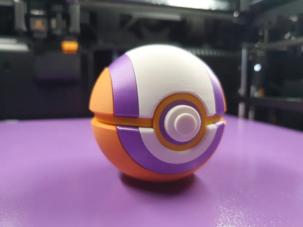 Unite Ball Pokeball - Free 3D Print Model - MakerWorld