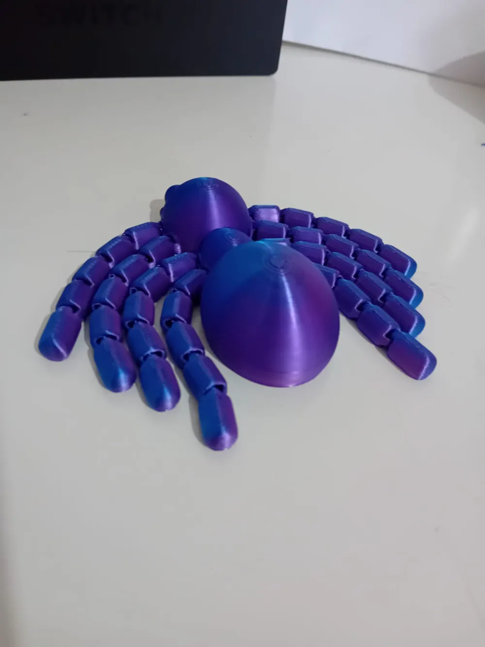 Cute Flexi Spider by BuzzyVee MakerWorld: Download Free 3D Models