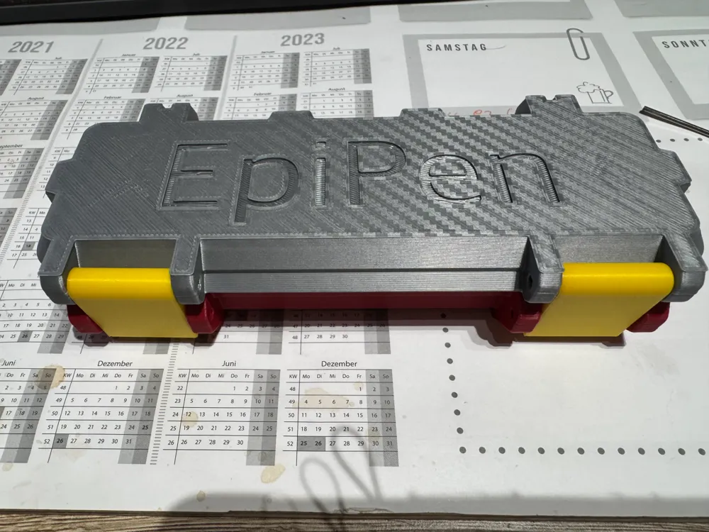 Epipen Gridfinity Box by anton MakerWorld: Download Free 3D Models