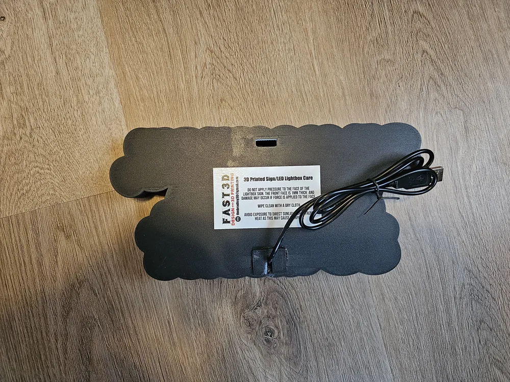 Be Honest, Be Kind, Be Great LED Lightbox Sign by Fast3D - MakerWorld