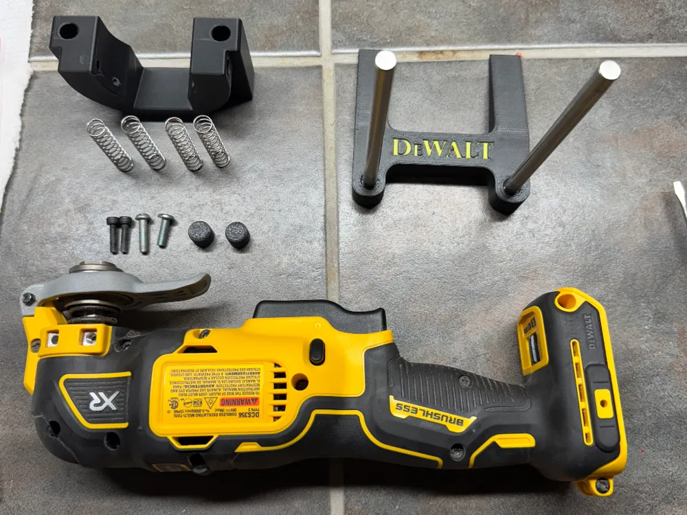 Dewalt DCS356 MultiTool Plunge Base by jhalye MakerWorld: Download Free ...