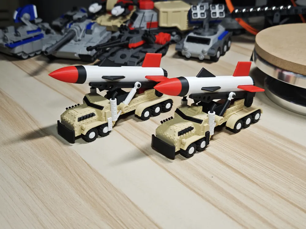 1:72 Red Alert 2 - V3 Rocket / no AMS - Free 3D Print Model - MakerWorld