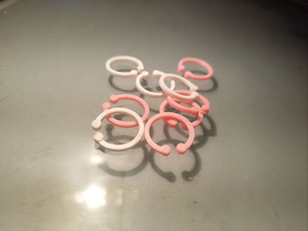 Septum / Fake Piercing Ring (Fast, Easy) - Free 3D Print Model - MakerWorld