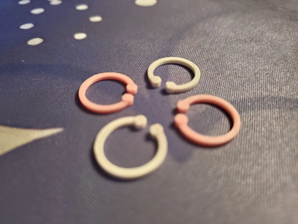 Septo / Anel de Piercing Falso (Rápido, Fácil) - Modelo gratuito para ...