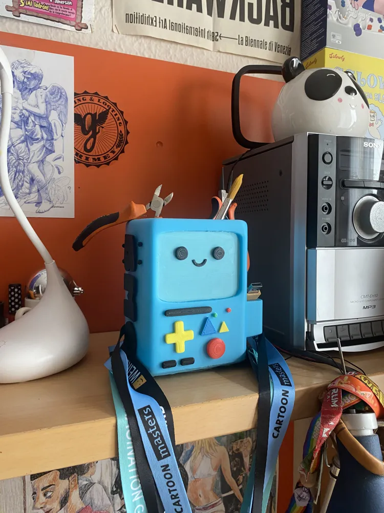 BMO Case, Adventure Time - Free 3D Print Model - MakerWorld