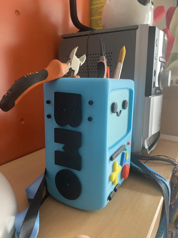 BMO Case, Adventure Time - Free 3D Print Model - MakerWorld