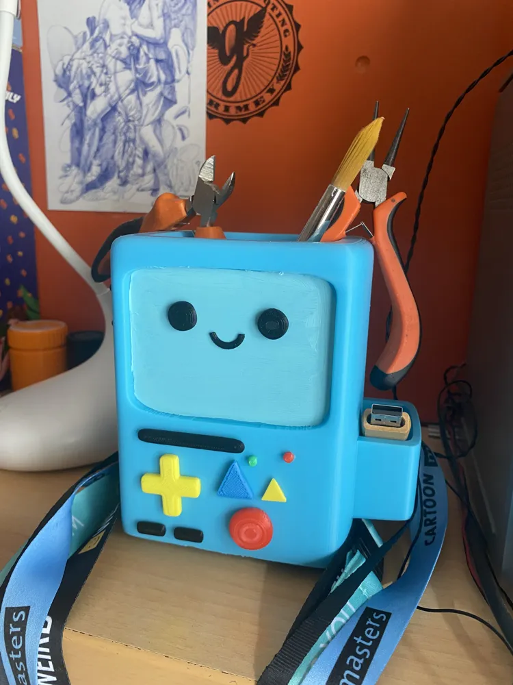 BMO Case, Adventure Time - Free 3D Print Model - MakerWorld