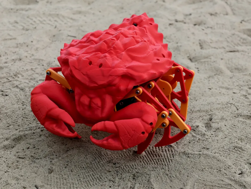 RC Crab! #CyberBrick - Free 3D Print Model - MakerWorld