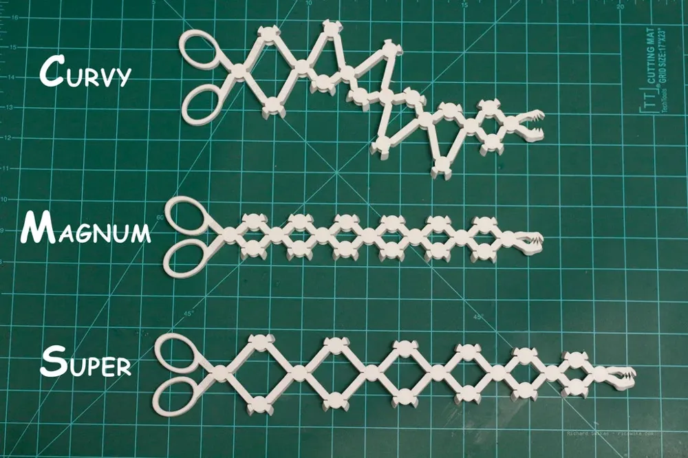 scissor snake family by prints and more MakerWorld: Download Free 3D Models