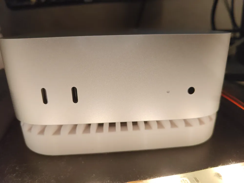 Mac Mini M4 Dock with SSD support Remixed by Zetta Art - MakerWorld