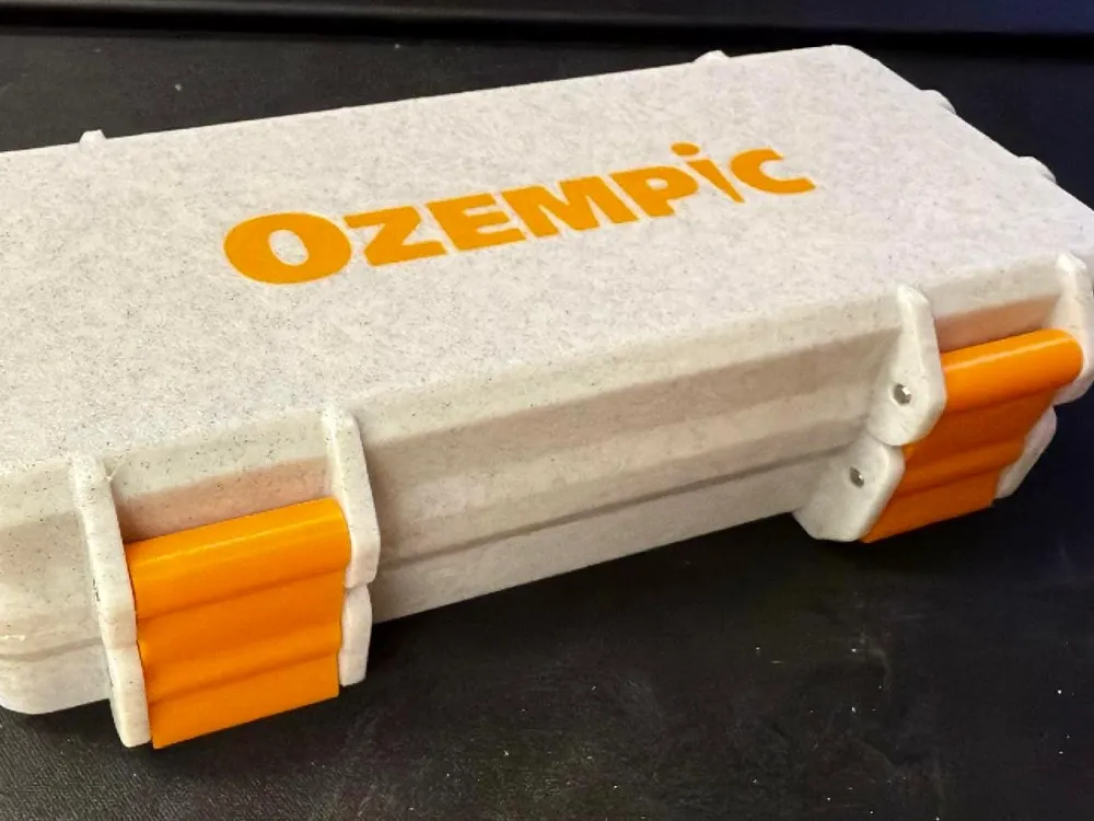 Ozempic Pen - rugged Box with 4 needles by Thor3D - MakerWorld