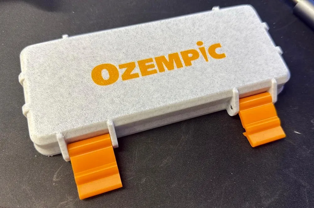 Ozempic Pen - rugged Box with 4 needles by Thor3D - MakerWorld