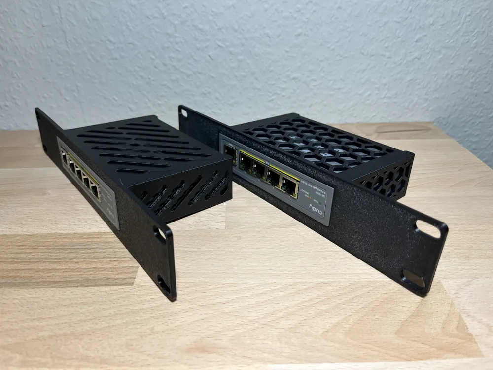 10 Inch Rack 1u Mount Switch Cudy Gs1005p Free 3d Print Model
