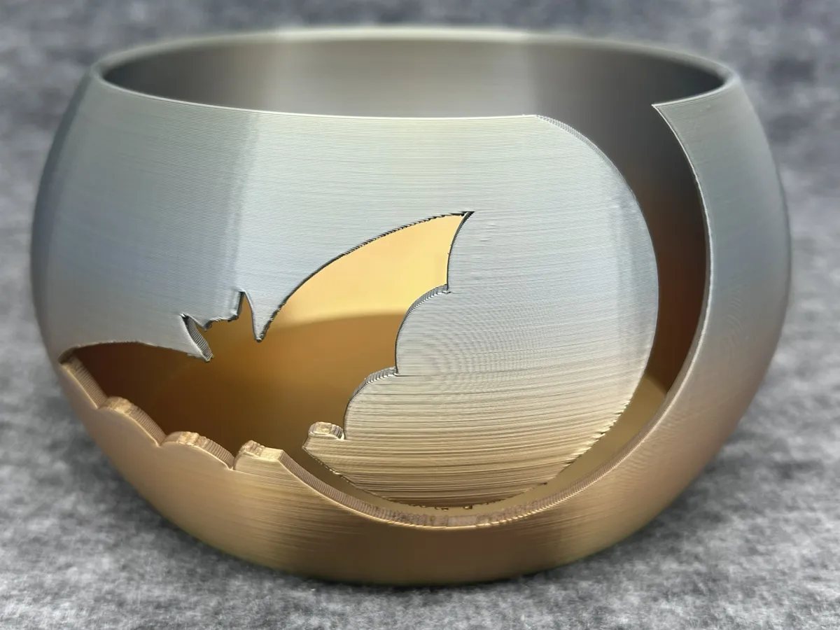 Bat Yarn Bowl - Free 3D Print Model - MakerWorld