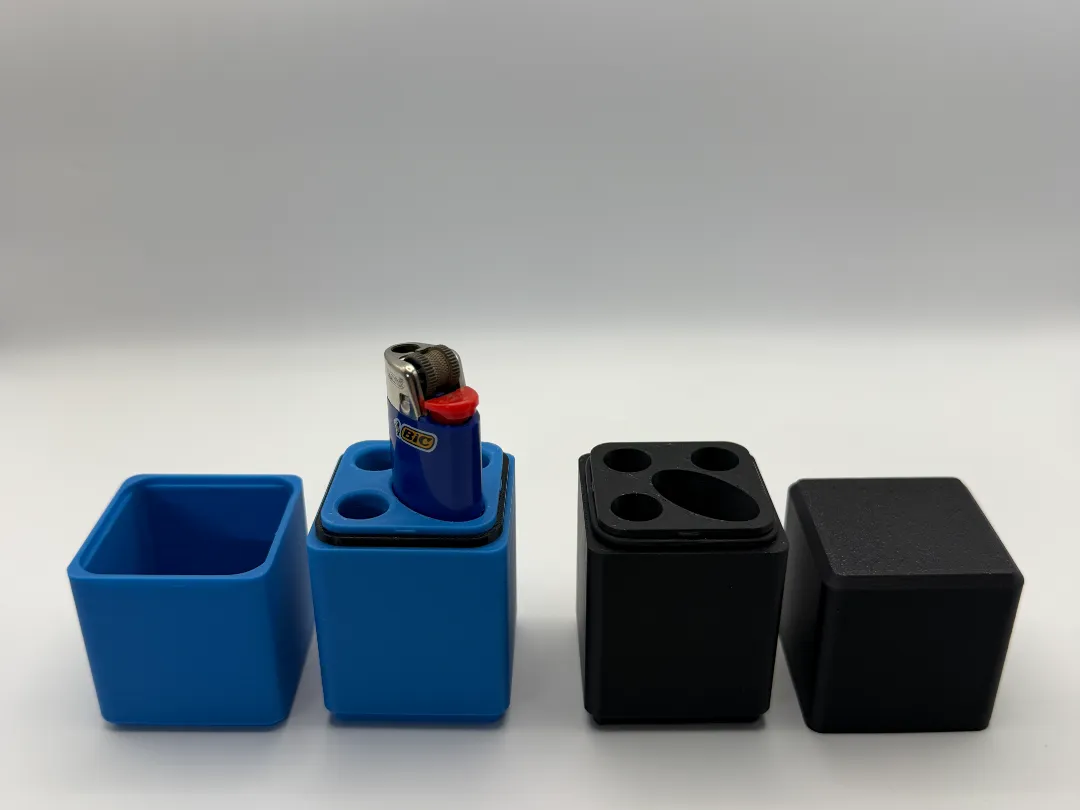 Smell-proof doob tube & lighter container - Free 3D Print Model ...