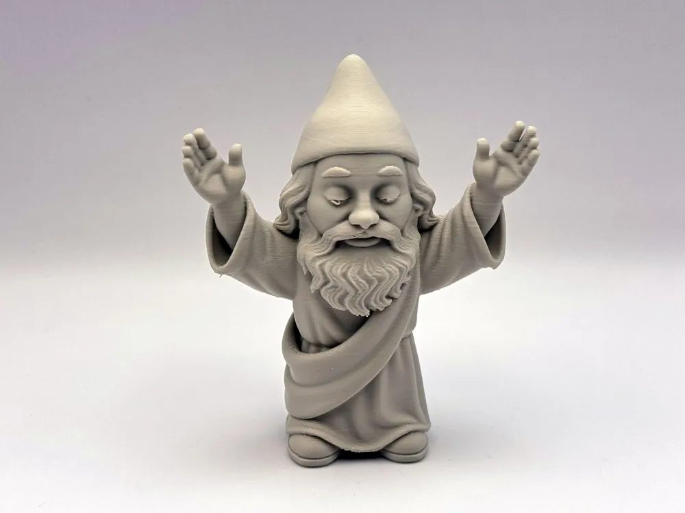 Jesus Garden Gnome by Stigern MakerWorld: Download Free 3D Models