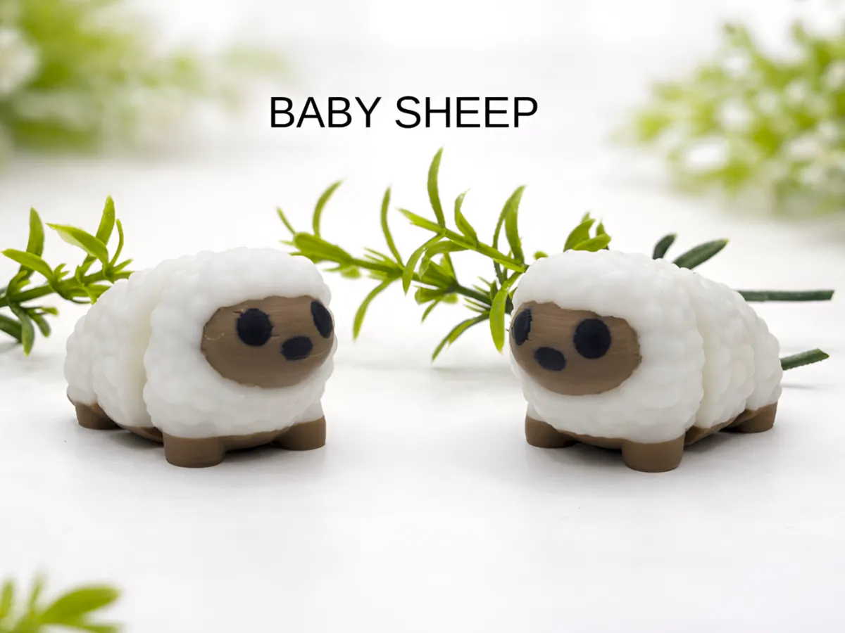 Cute Articulated Sheep Mini - Free 3D Print Model - MakerWorld