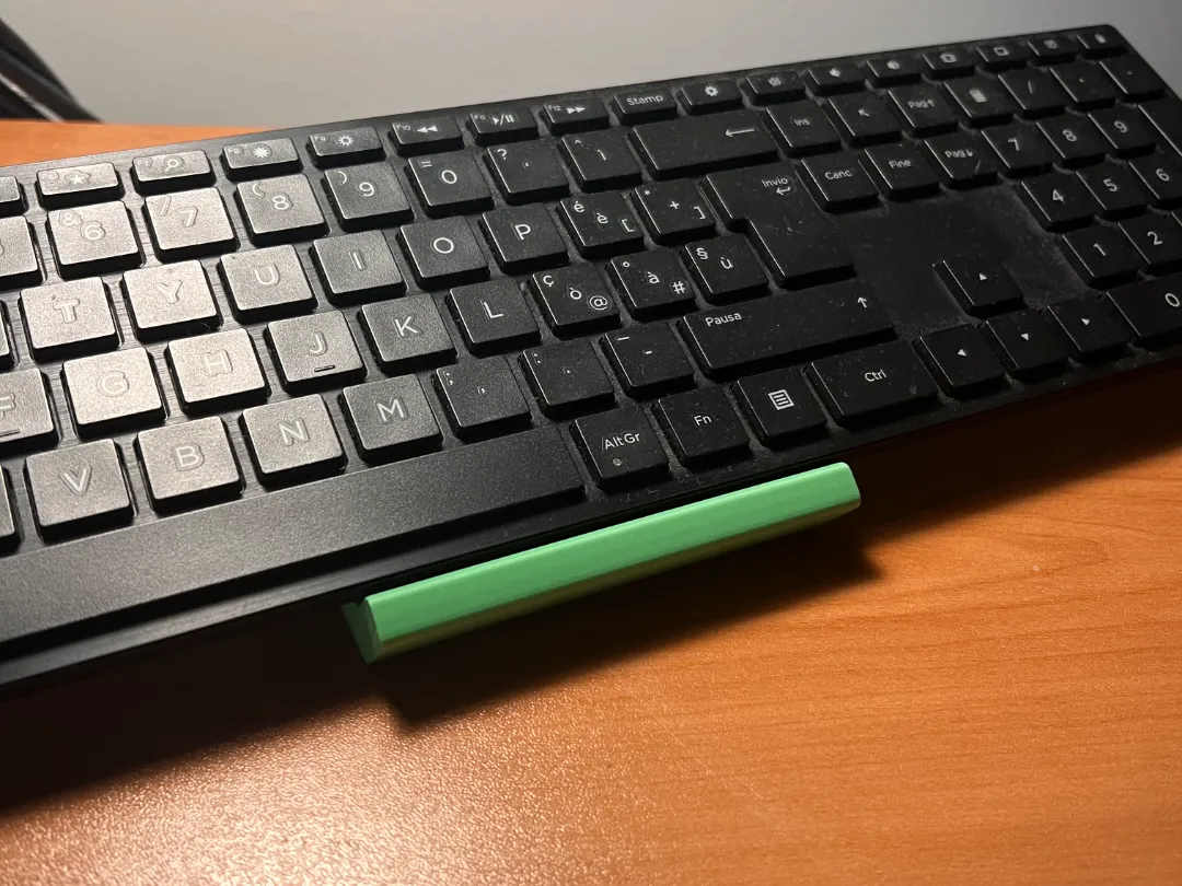 Keyboard Riser - Free 3D Print Model - MakerWorld