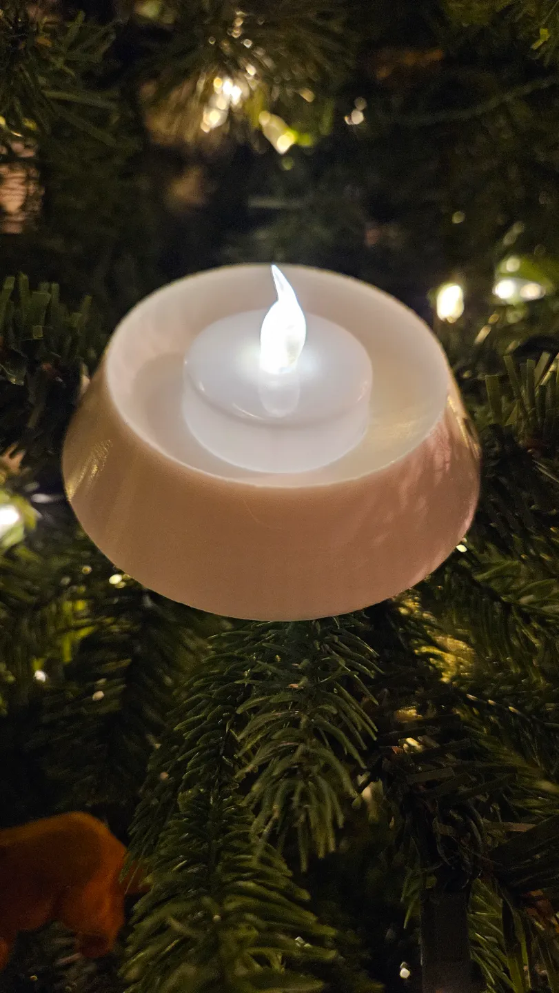 Santa Tea light Globe and Base by FoxMT406 MakerWorld: Download Free 3D ...