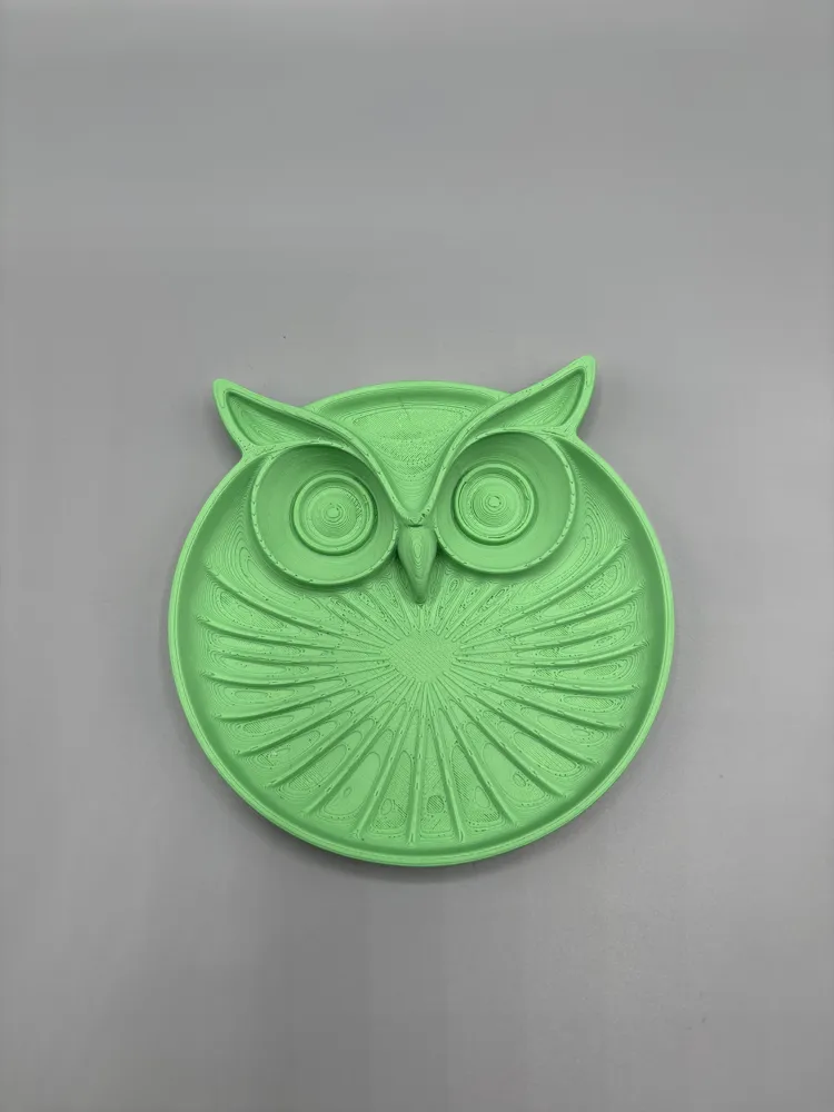 Owl Catchall Tray - Free 3D Print Model - MakerWorld