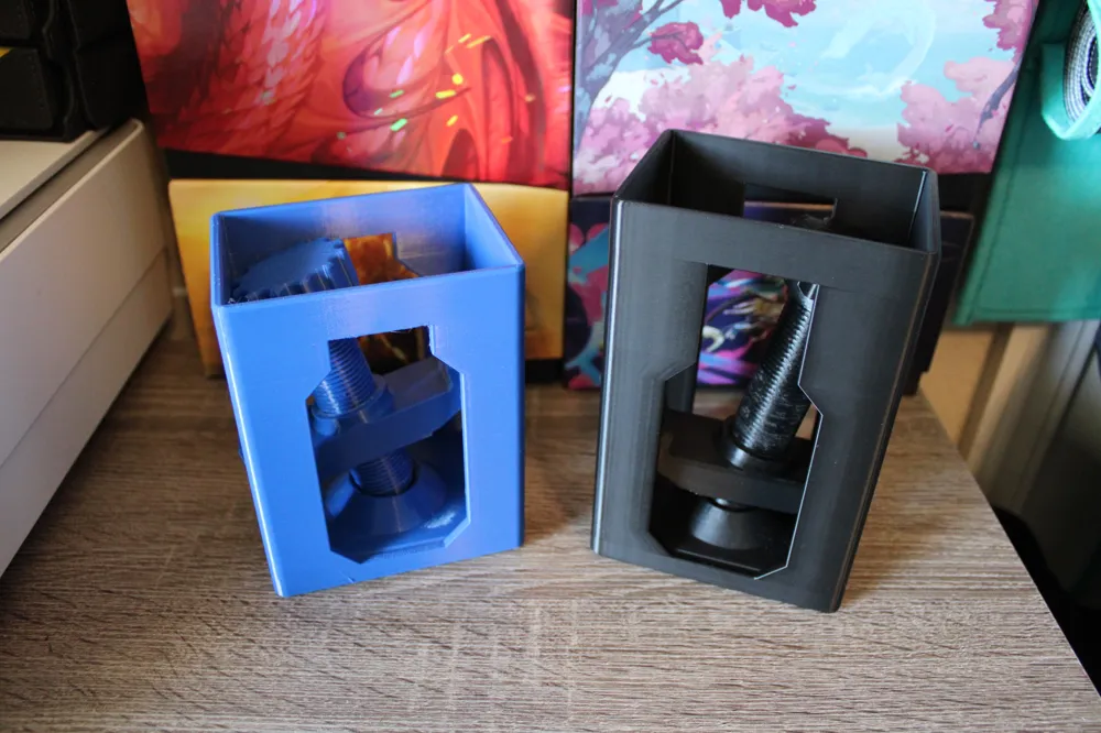 TCG Card Press - Big Deck Smasher! - Free 3D Print Model - MakerWorld