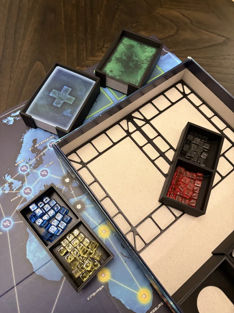 Pandemic Box Insert - Free 3D Print Model - MakerWorld