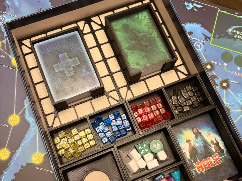 Pandemic Box Insert - Free 3D Print Model - MakerWorld