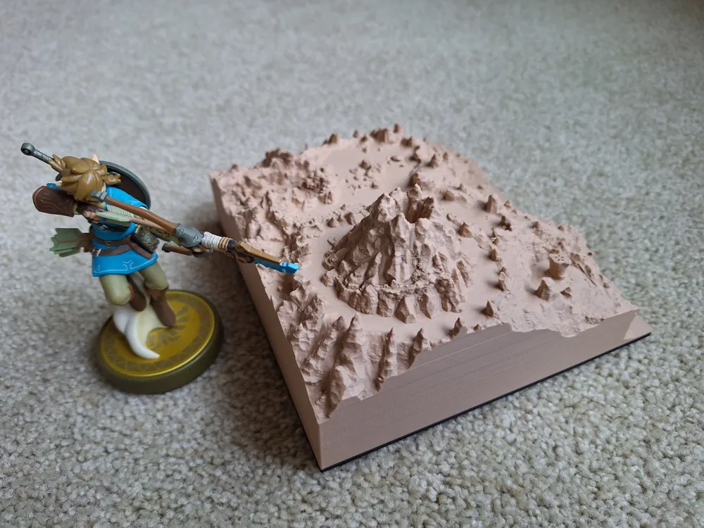 Zelda Breath of the Wild Large Terrain Map by RedTwoD2 MakerWorld ...