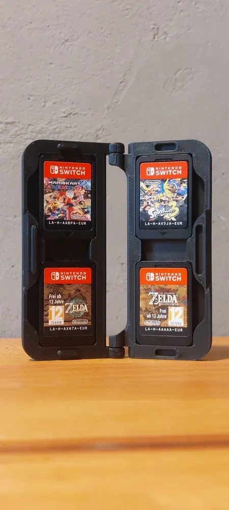 Switch 2 & Switch 4-Cartridge Case - Free 3D Print Model - MakerWorld