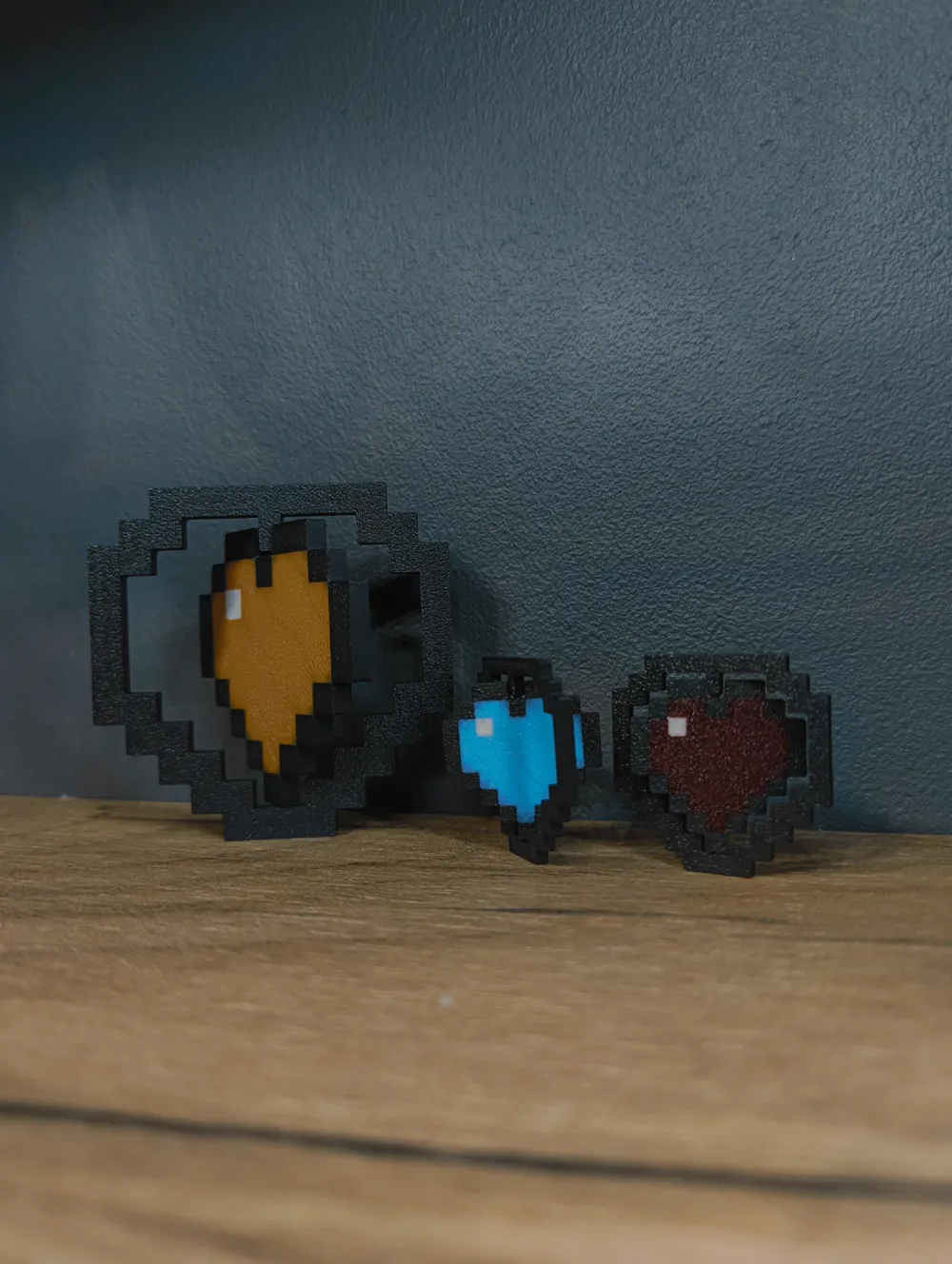 Spinning Minecraft Heart Fidget by LayerAtATime - MakerWorld