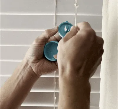 Avvolgicavo e Accorciatore per Tende - Sicurezza Bambini - Modello di ...