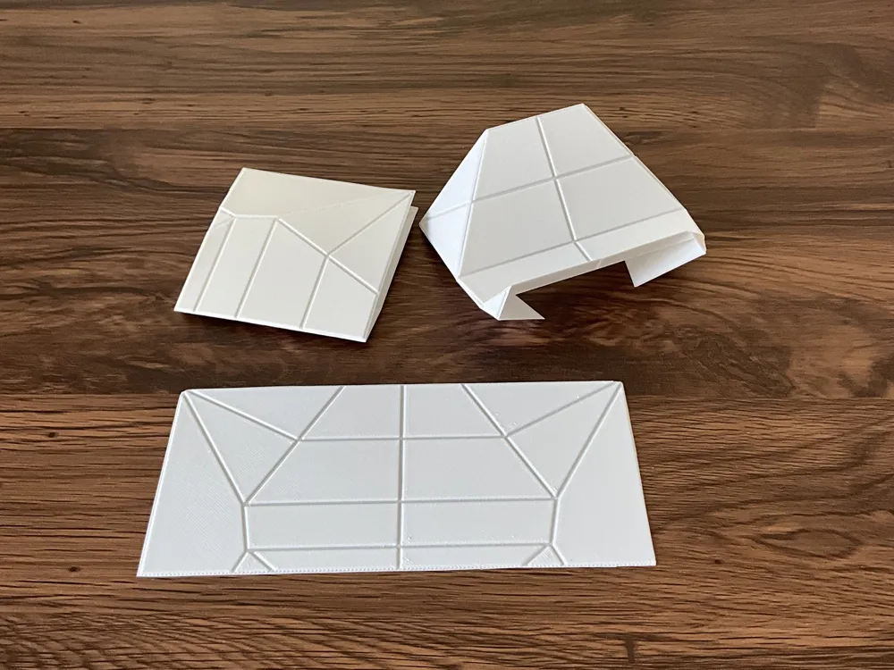 Creative Origami Phone Stand by Nut MakerWorld: Download Free 3D Models