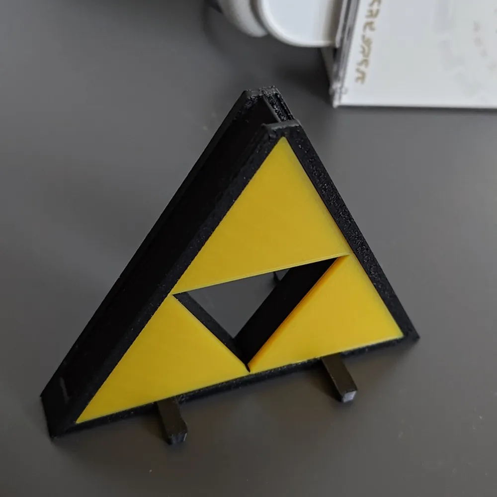 Zelda Triforce Joycon Stand (no AMS needed) - Free 3D Print Model ...