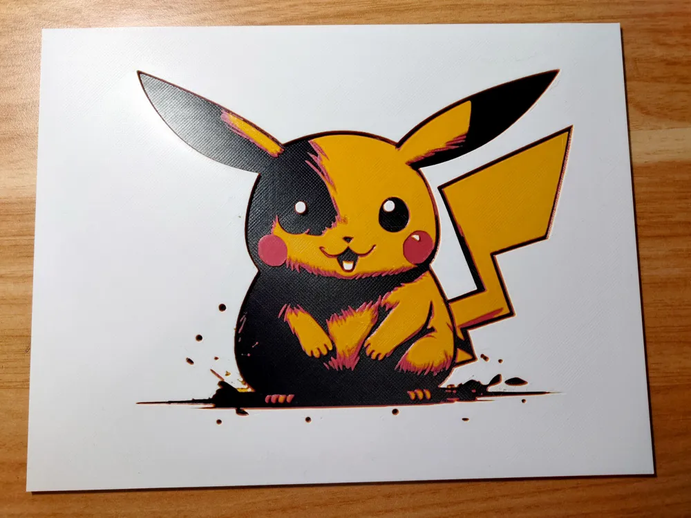 Pikachu - Hue Forge by Almitoen - MakerWorld